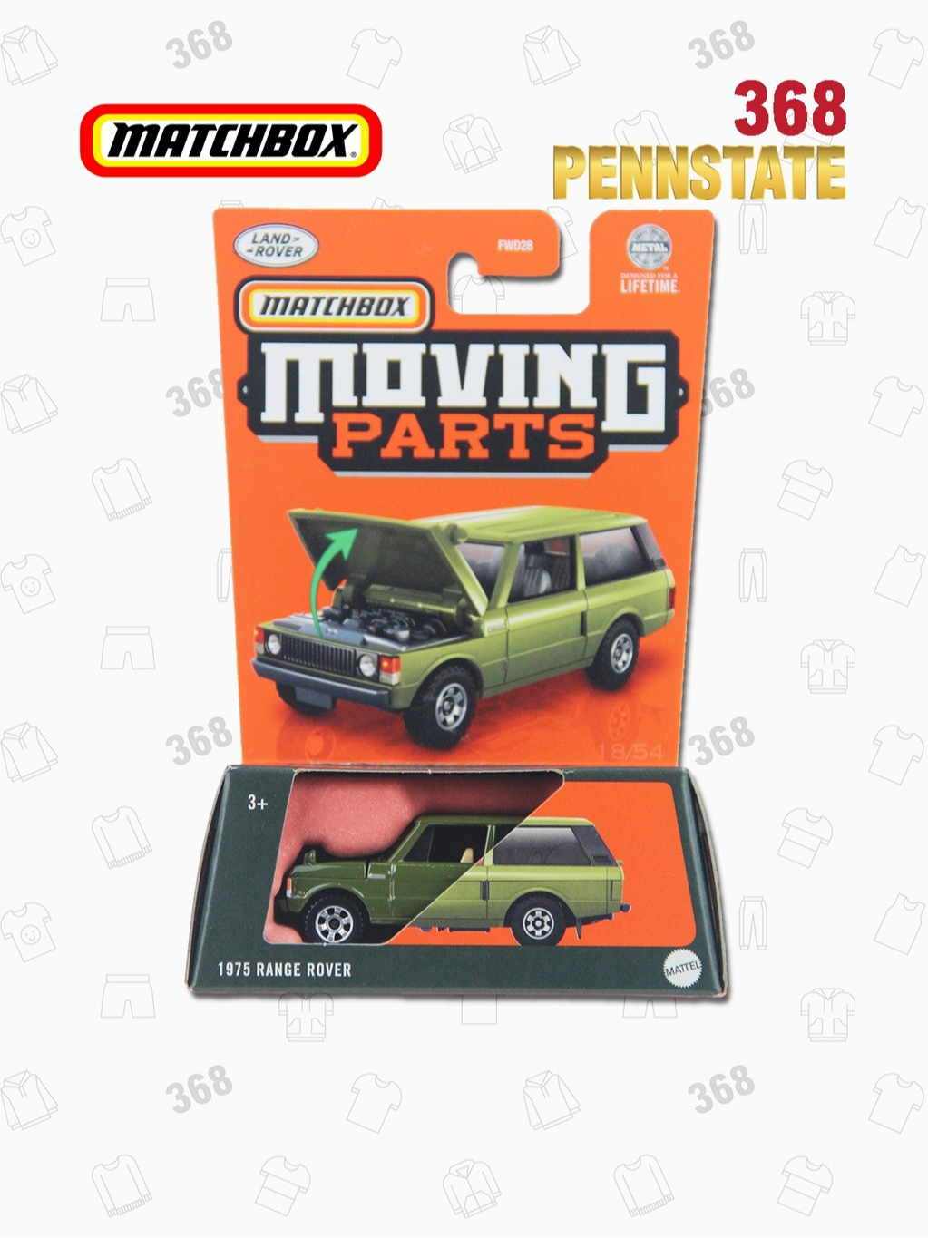 Matchbox Original Diecast Model Real Car Land Rover 1975 Range Rover ...