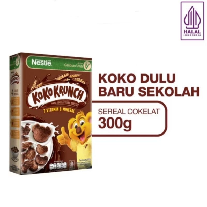 Nestle koko krunch 300 gram coco crunch Package Save original cereal ...