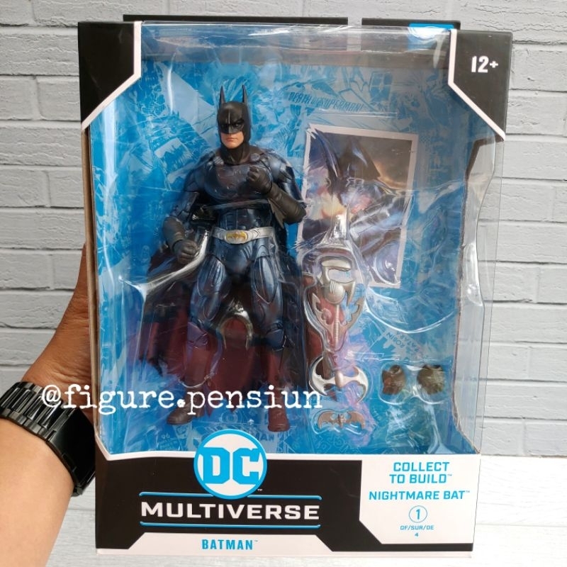 Dc MULTIVERSE MCFARLANE BATMAN FOREVER VAL KILMER NIGHTMARE BAT ACTION ...