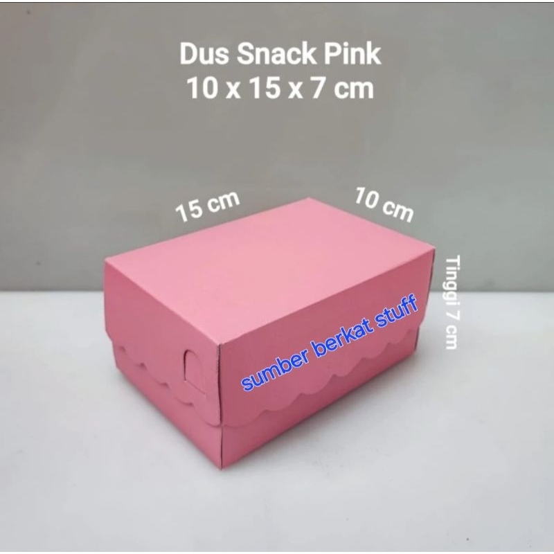 Pink Box 10x15 Lace contains 50 pcs Baby Pink Pastel Snack Box Cake Box ...