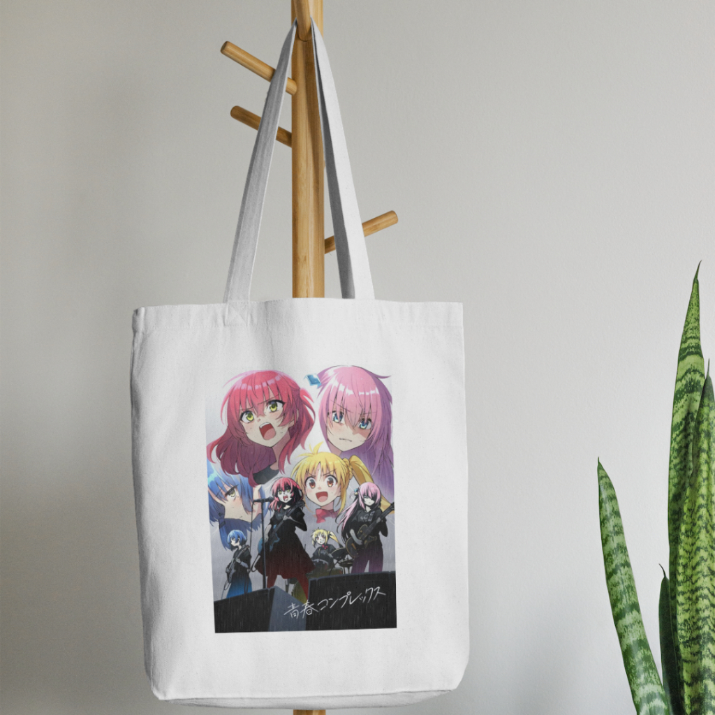 Totebag canvas/Totebag Anime Totebag bocchi the rock/tote bag bocchi ...