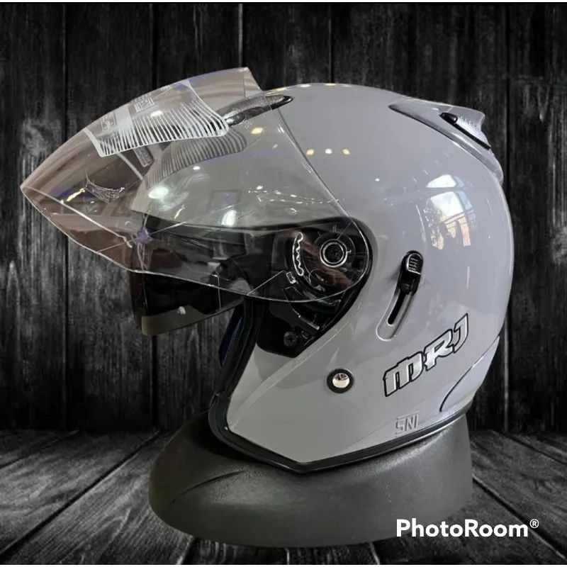 MRJ duble pisor HELMET 100% ORIGINAL COMPLETE COLORS | Shopee Singapore