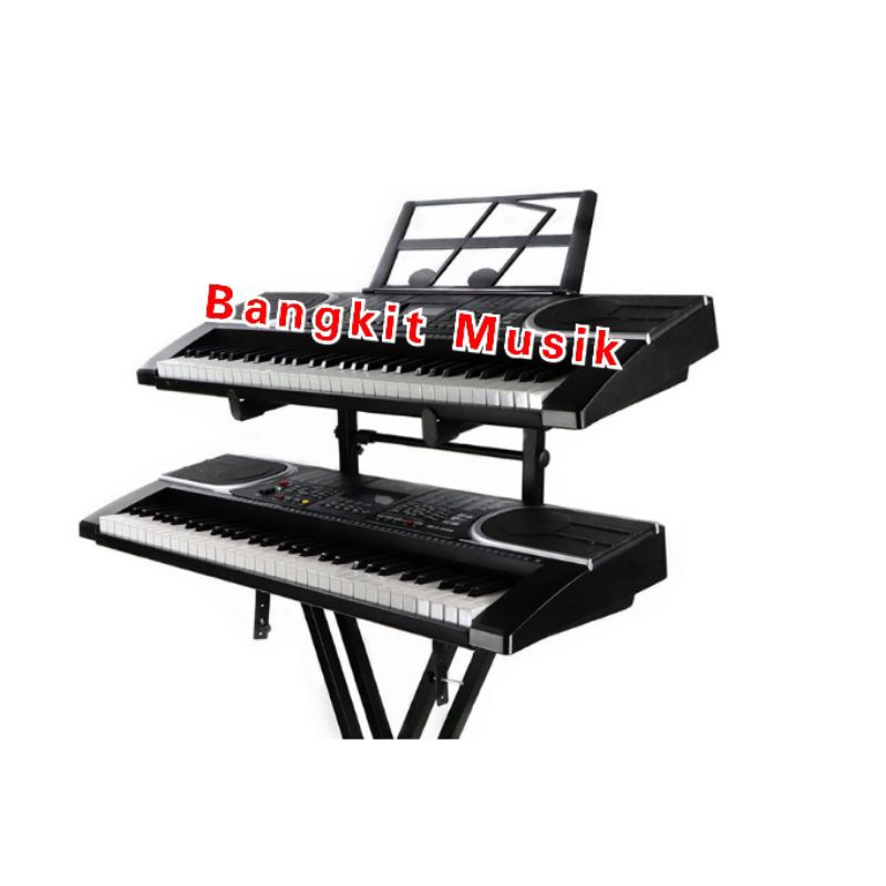 Double Stacking KEYBOARD STAND 2-level DOUBLE Stacking KEYBOARD STAND ...