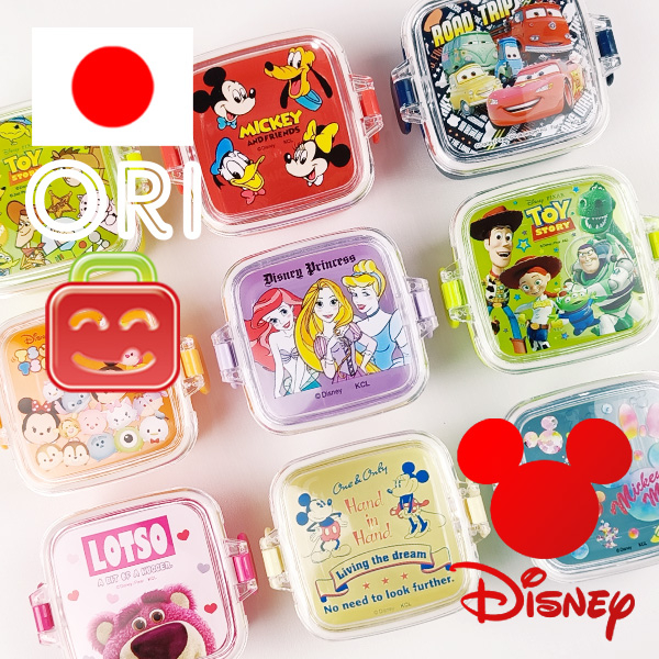 Disney Snack Box Bento Lunch Box For Children School Lunchbox ORI Japan ...