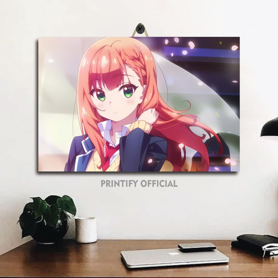Kawaii Waifu The Dreaming Boy Is A Realist 20X30 Room Decoration Anime ...