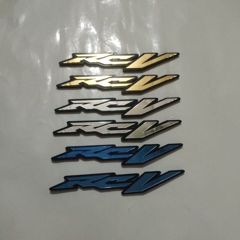 3d Acrylic RCV Emblem Size 15 x 2.5 (Left Right) | Shopee Singapore