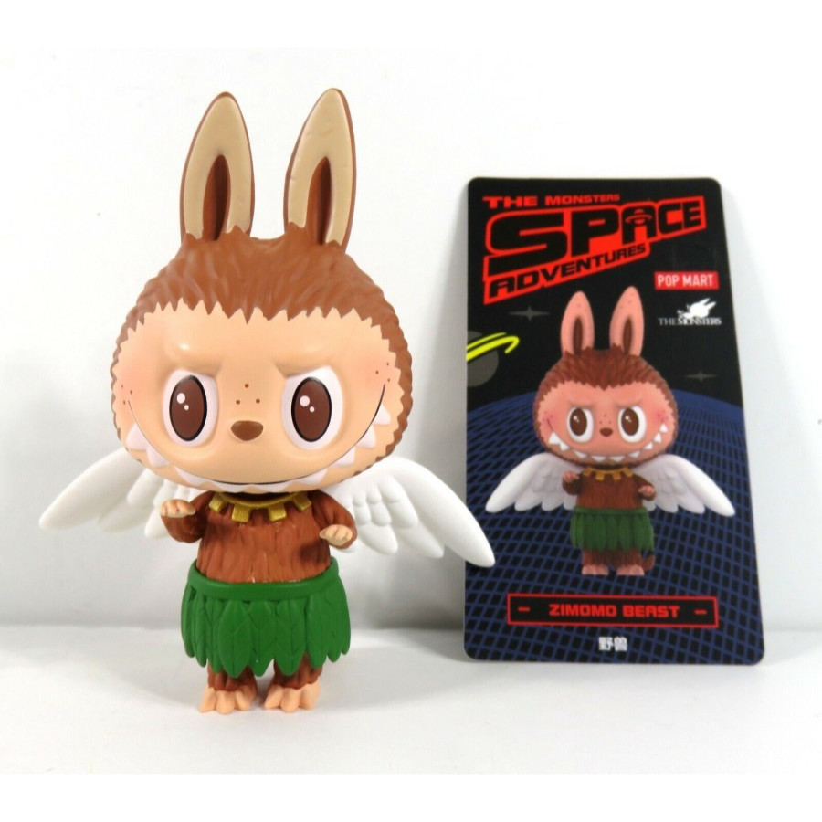 POP MART x HOW2WORK The Monsters Space Adventures Labubu Beast Art Toy ...