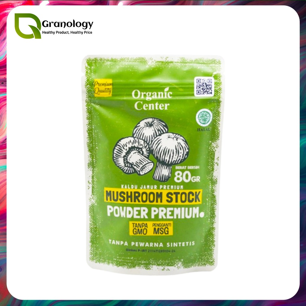 Organic Center PREMIUM Mushroom Stock Powder/Mushroom Broth 80 Grams ...