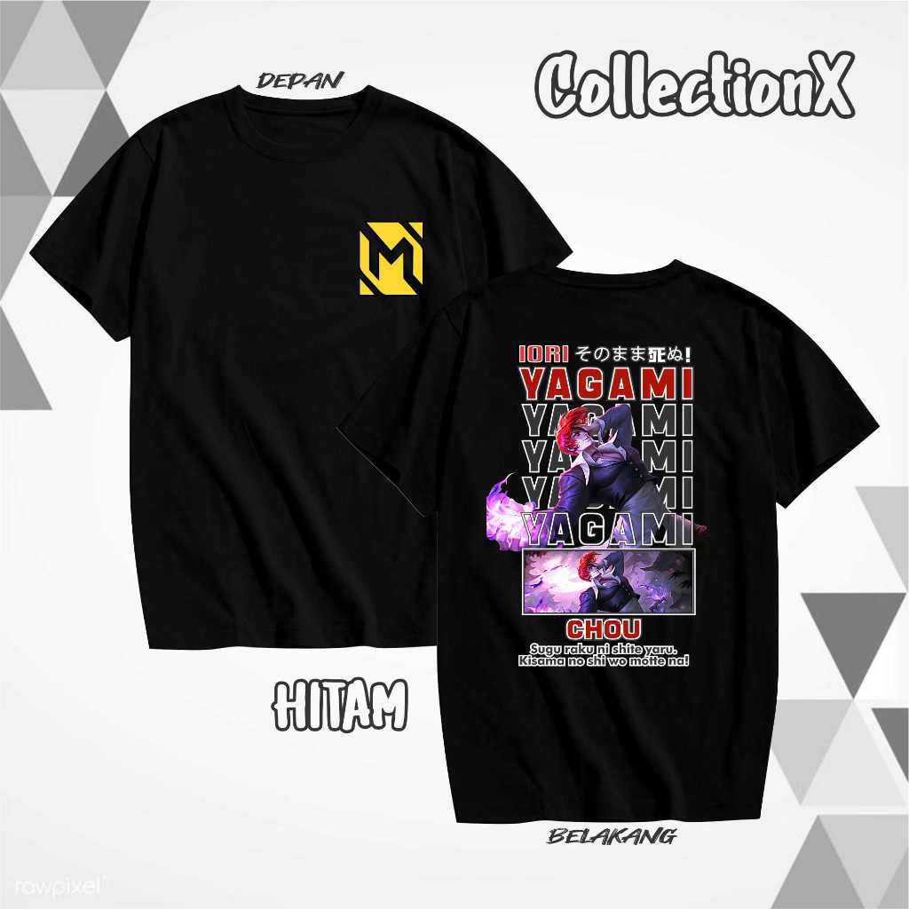 MOBILE LEGENDS T-SHIRTS DTF CHOU IORI YAGAMI KOF/KAOS GAMER/ADULT T ...