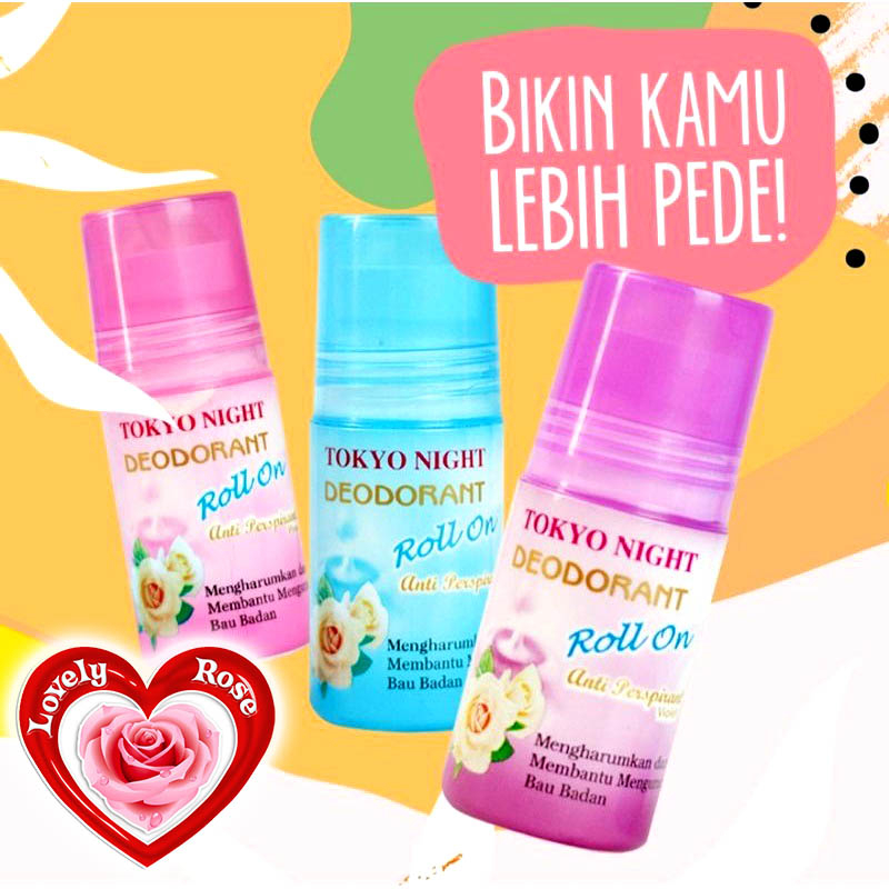TOKYO NIGHT DEODORANT ANTI-PERSPIRANT 50 ML | ROLL ON DEODORANT ...