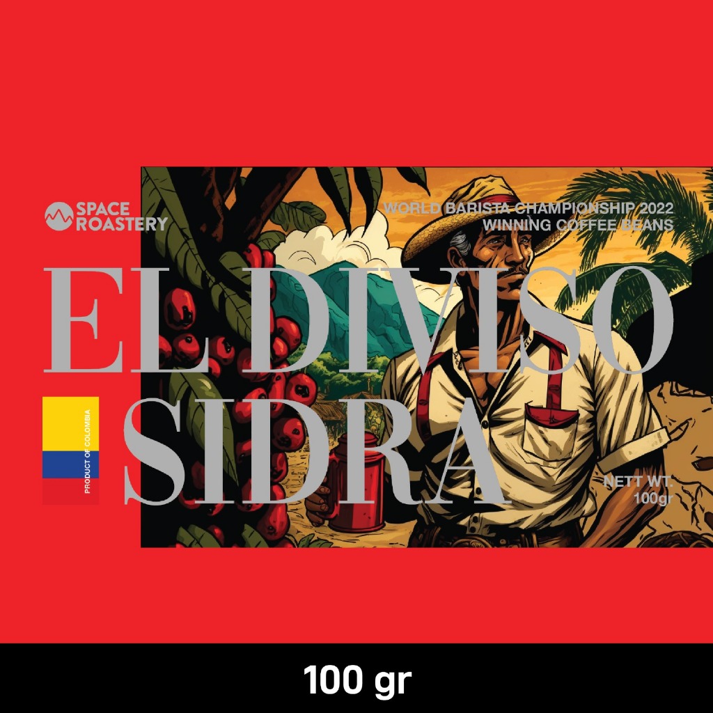 Space Roastery El Diviso Sidra 100gr roasted beans specialty coffee ...