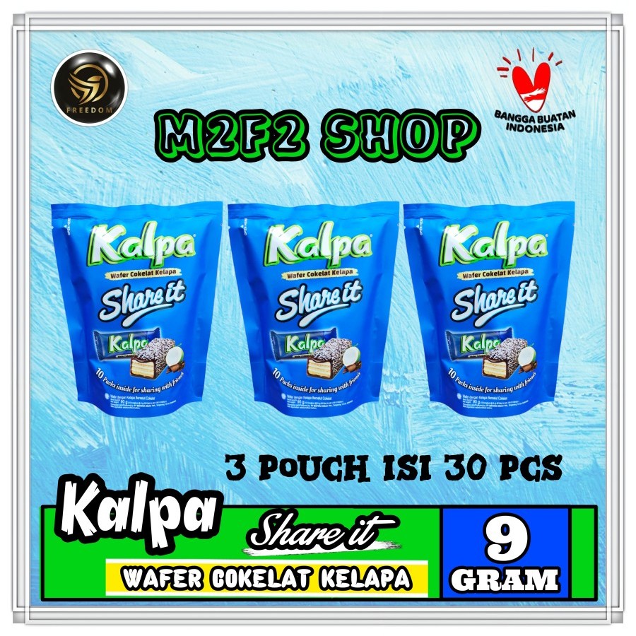 Kalpa Share It Wafer Coconut Chocolate - 90 gr (3-Pouch Packaging ...