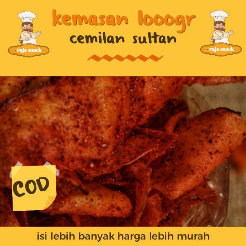 Cryptoset 1kg Cassava Chips, Spicy Chips, Savory, Crispy, Viral, Best ...