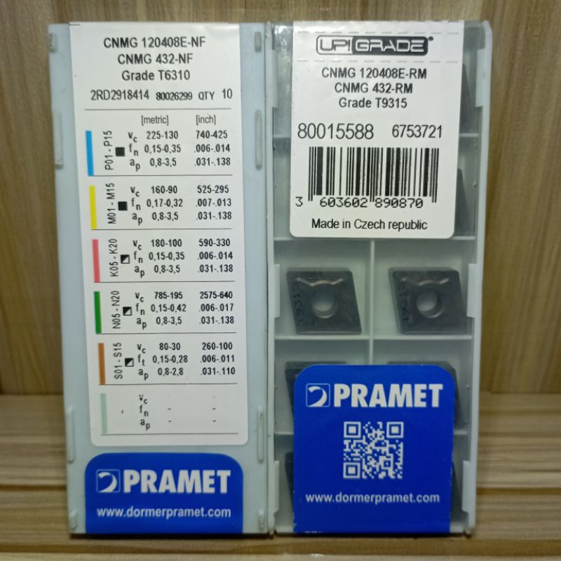 Parmet CNMG120408E-rm T9315 original chip Lathe CNMG12 04 08 new new ...
