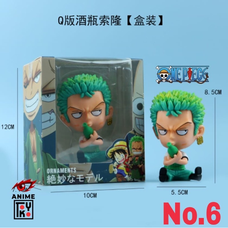 One PIECE ZORO Small ACTION FIGURE Display | Shopee Singapore
