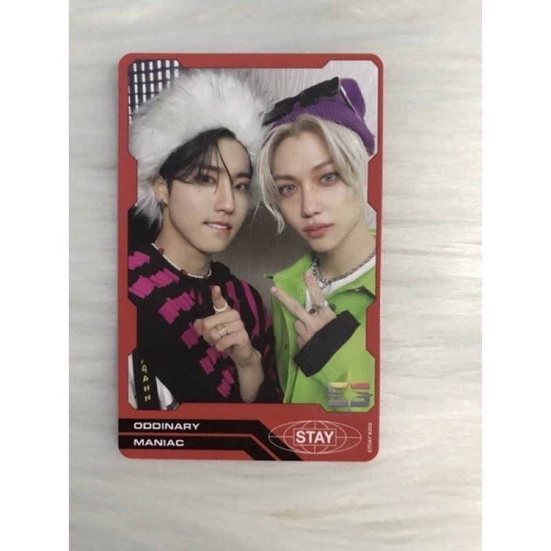 Stray Kids Oddinary Odd SKZ Photocard PC TC ID Card maniac Bangchan Lee Know Minho Chan Seungmin ...