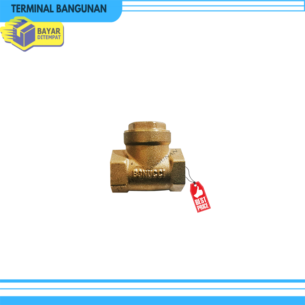 Valve Tabok Check Valve Brass Bonuci 1/2 inch | Shopee Singapore