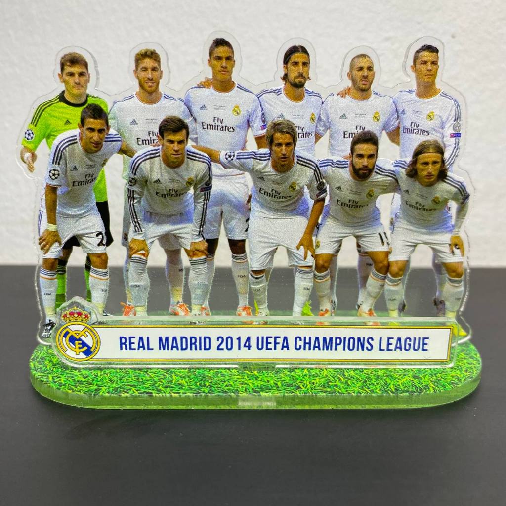 Standee Action Figure Art Starting Eleven Line Up Real Madrid 2014 ...