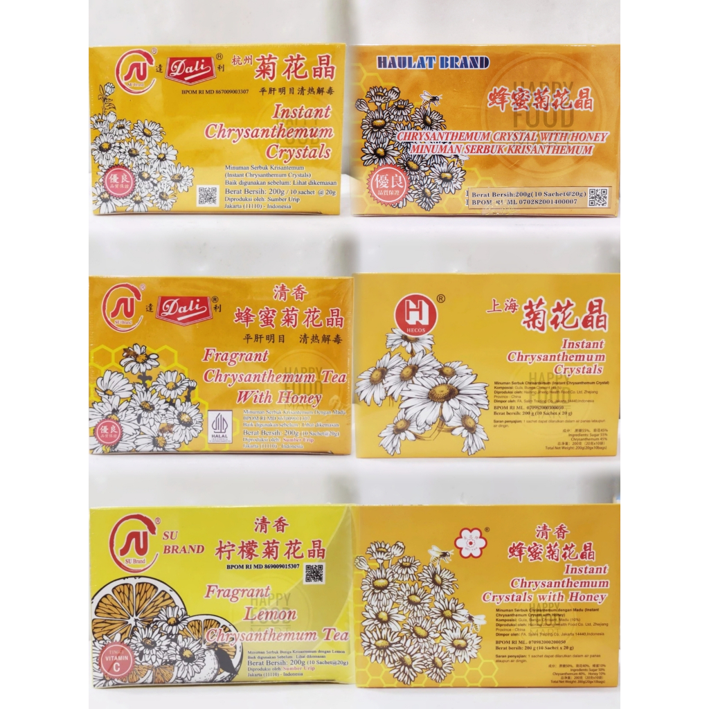 [HALAL] DALI INSTANT CHRYSANTHEMUM CRYSTALS/MEI FAH FRAGANT TEA HONEY ...