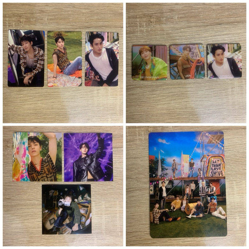 Photocard Sticker Photo Frame Seventeen - 17 Heaven (POB Weverse ...