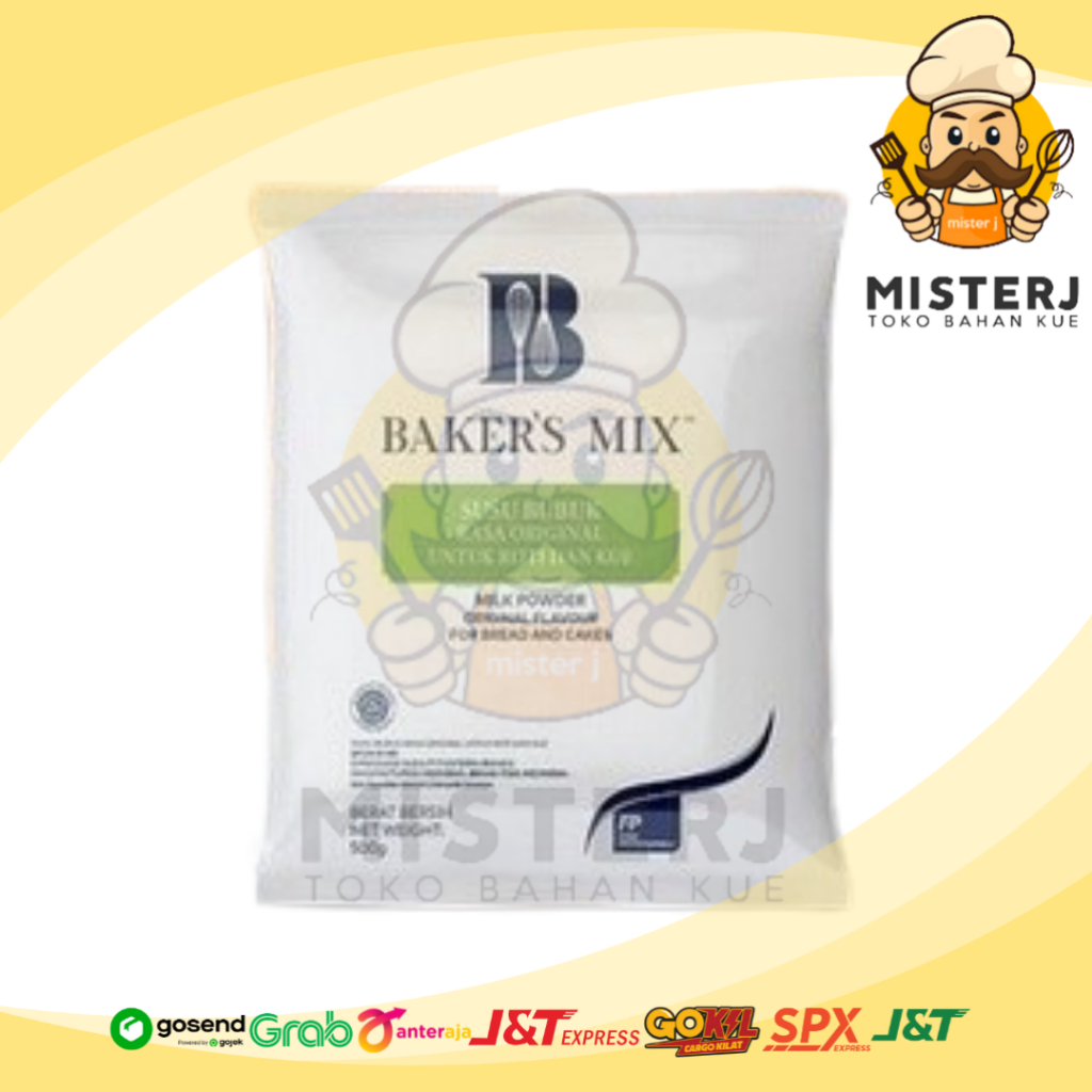 Bakers Mix Milk Powder | 500 grams | Bakers Mix Original Powdered Milk ...