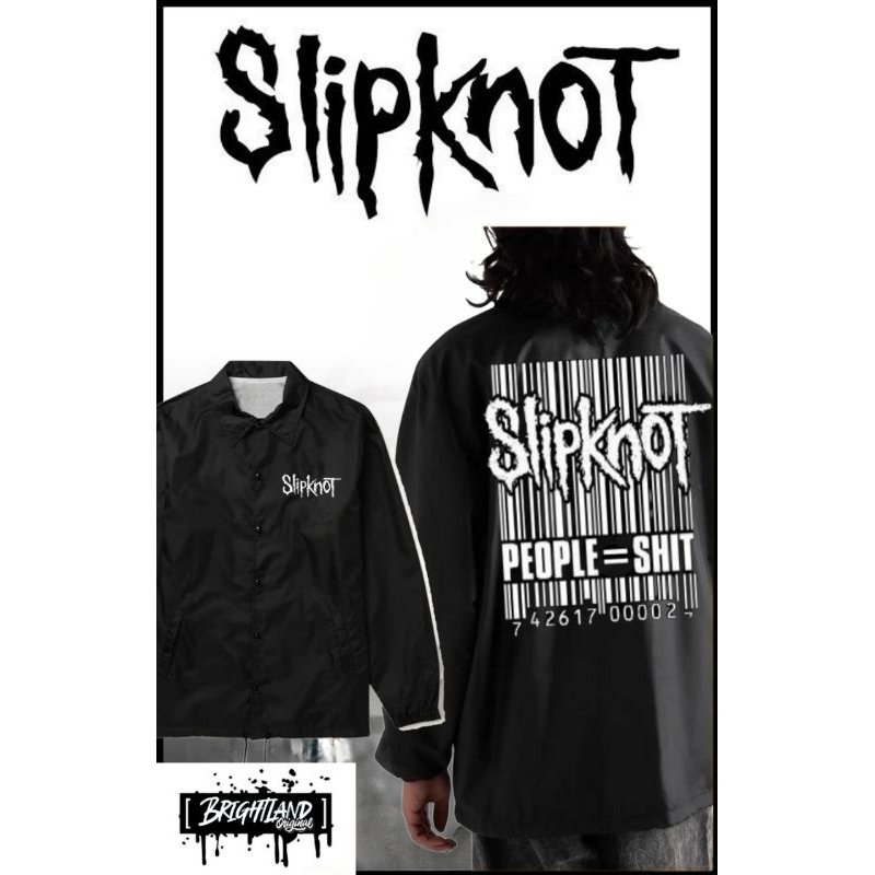 Slipknot Limited Edition Premium Coach Jacket/Slipknot Windbreaker ...