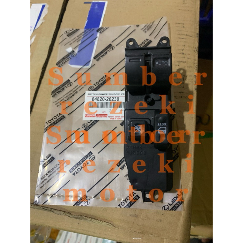 Master switch power window toyota hiace commuter 2013 2014 2015 2016 ...