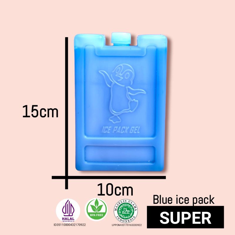 Blue Ice Pack 10, 15, 3cm Ice Gel Thermafreeze Blue Ice Pack ...