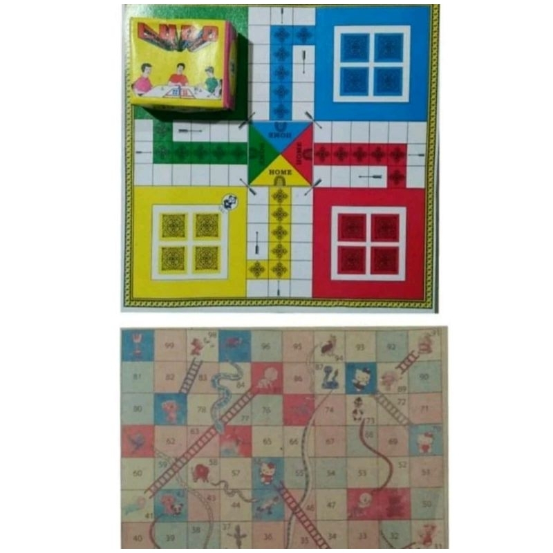 2 in 1 snake and ladder toy + Ludo Children's Toy Old School Toy ...