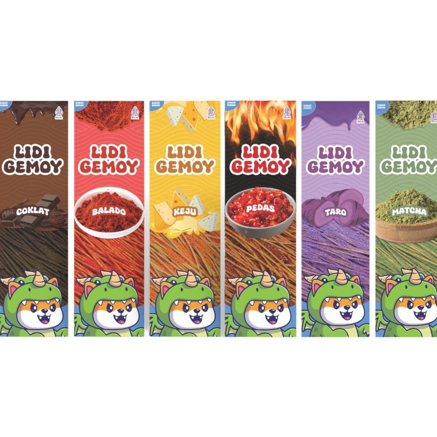 Lidi Gemoy Mie Lidi Funny Character Viral Mielidi old school snack ...