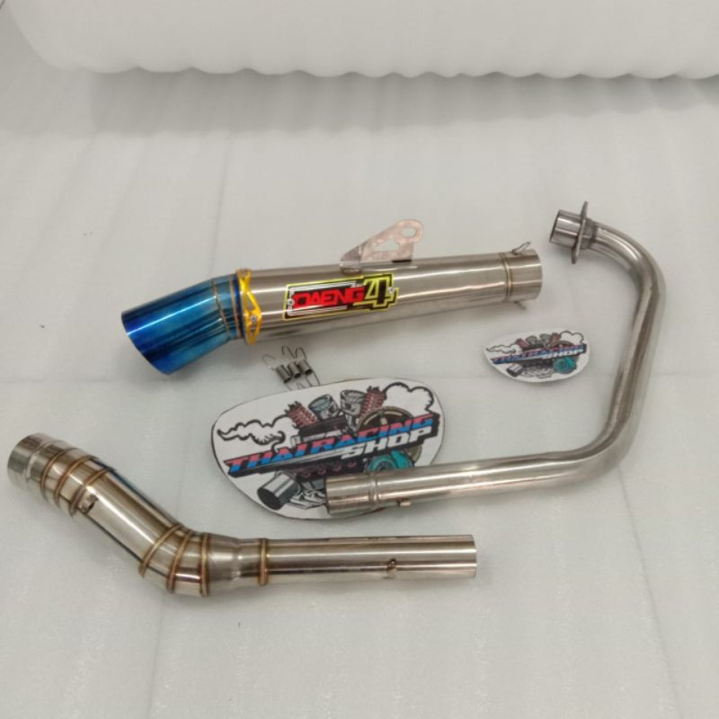 Daeng sai4 conical open Spec exhaust for tmx 125 155 rusi tc Pinoy ...