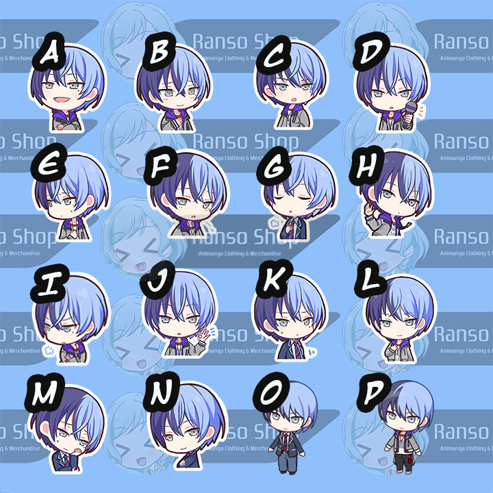 Sekai Toya Chibi Project Sticker | Aoyagi Toya Chibi Vinyl Sticker ...