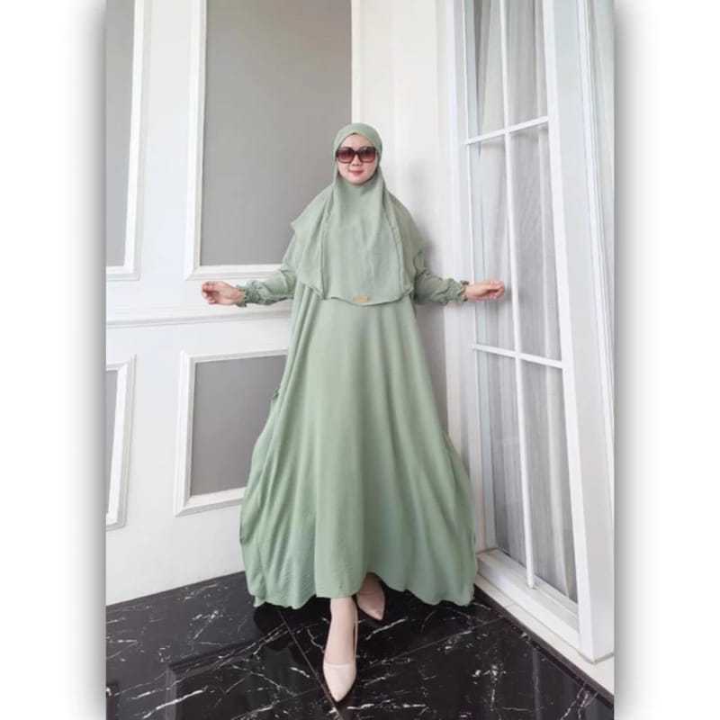 Latest hijab gamis Set 2025 Latest luxury gamis Arabiya Khimar Set ...