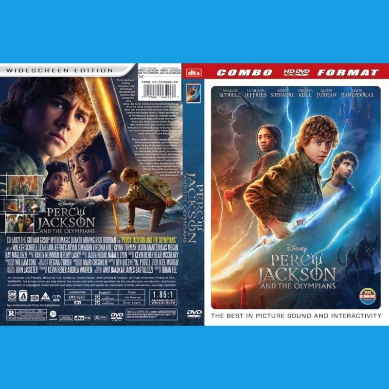 Dvd PERCY JACKSON AND THE OLYMPIANS 2024 | Shopee Singapore
