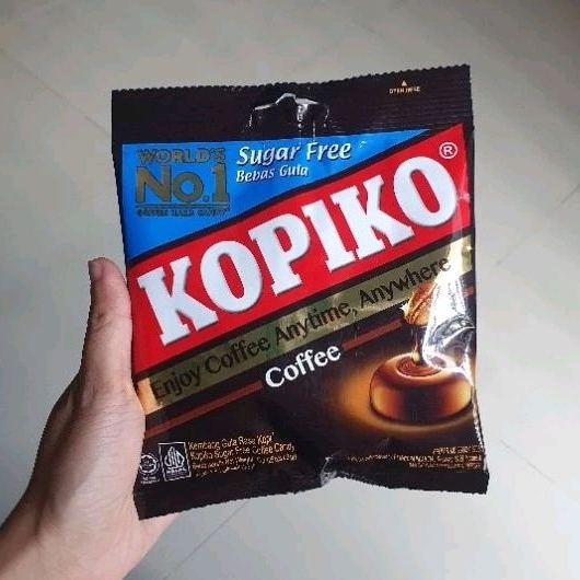 Kopiko coffee candy Sugar Free coffee candy 75gr | Shopee Singapore