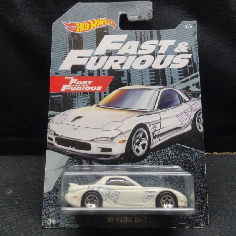 PUTIH Hotwheels Fast Furious Mazda RX7 White | Shopee Singapore
