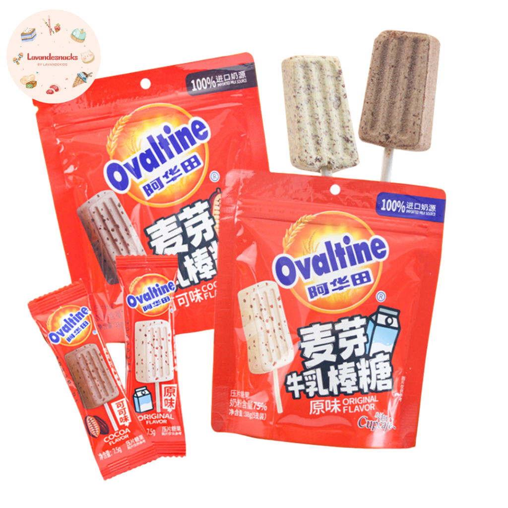 Ovaltine Malt Milk Lollipop Candy | Shopee Singapore