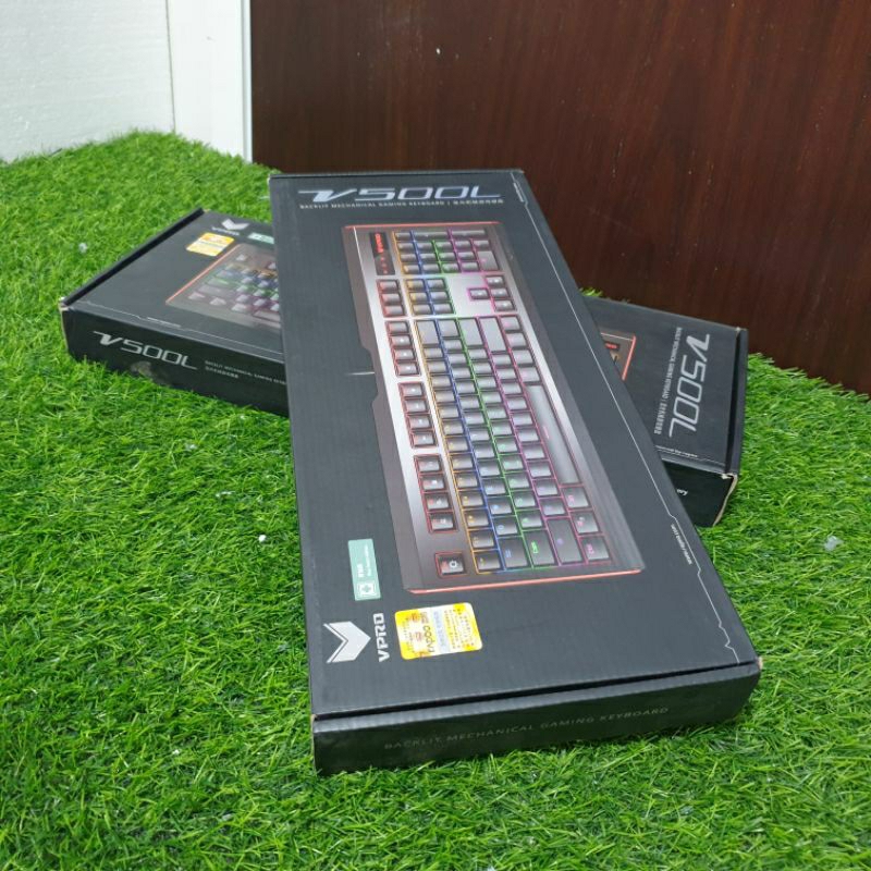 Rapoo VPRO V500L Gaming Keyboard | Spill-resistant Mechanical Keyboard ...