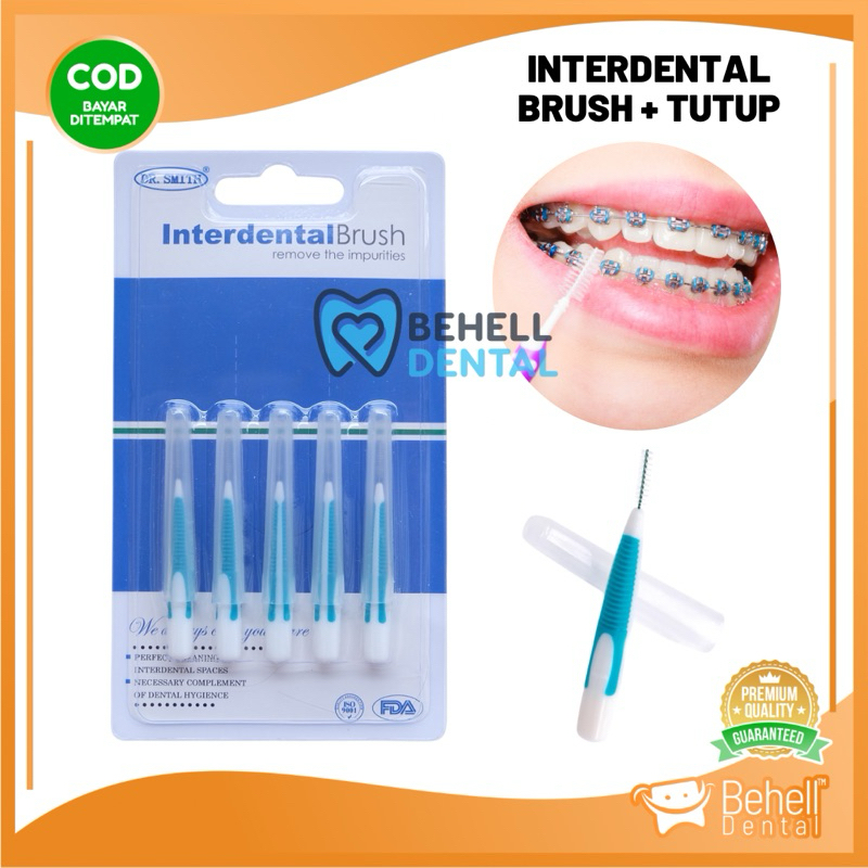 BEHELLDENTAL - INTERDENTAL BRUSH DR SMITH PREMIUMbiru CONTENTS 5 With ...