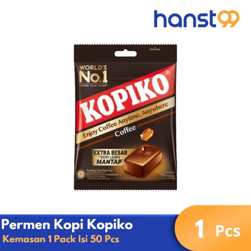 Kopiko Candy 175gr contains 50 pcs - Sweet Candy Coffee Candy | Shopee ...
