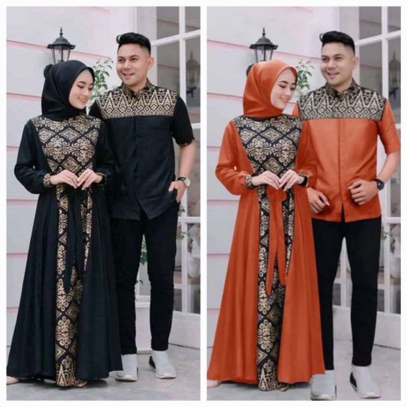 (sold Individually) Family couple muslim robe combination diamond prodo ...