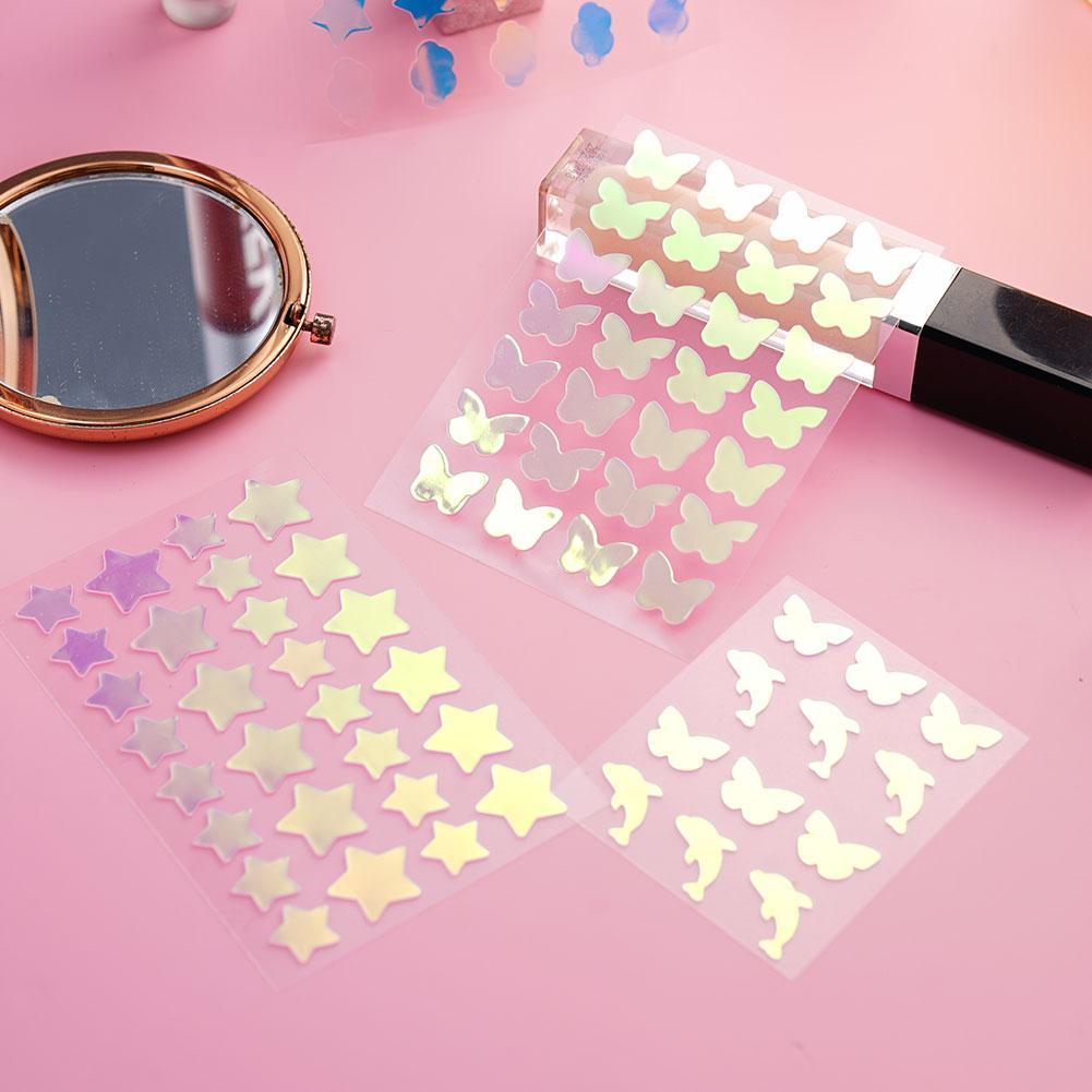 28pcs/sheet Hydrocolloid Acne Patch Cute Butterfly Dolphin Acne Pimple ...