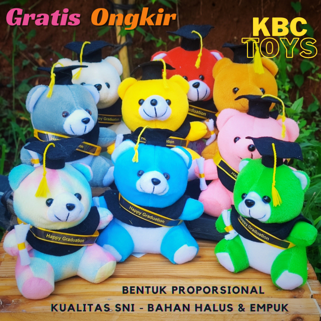 2024 HOT - Mini Teddy Bear Graduation Doll Free Name Sling/Custom ...