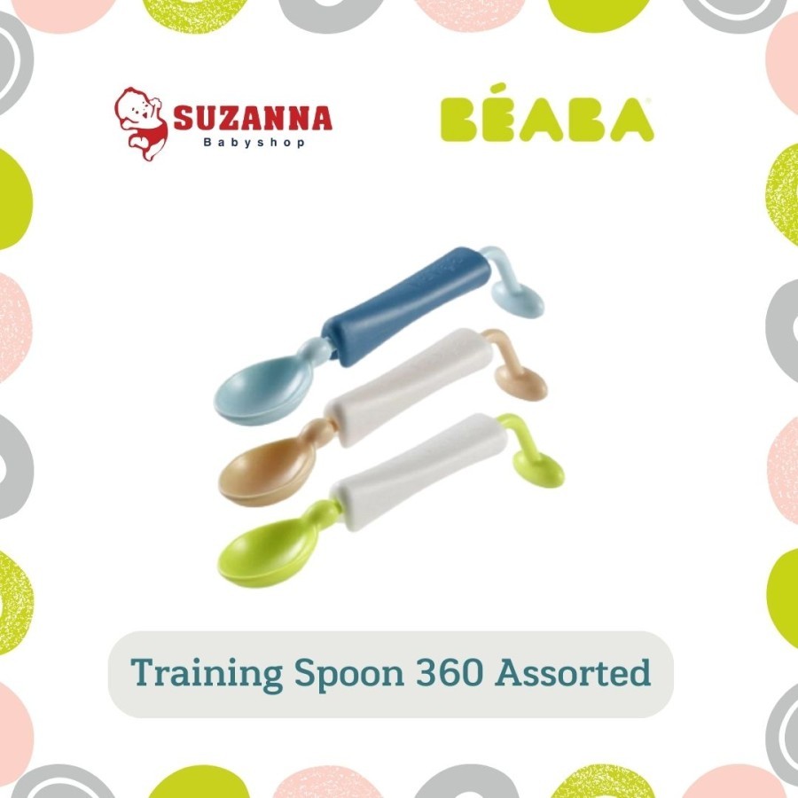 Beaba Training Spoon 360 Assorted - BEA014 Baby Feeding Spoon | Shopee ...
