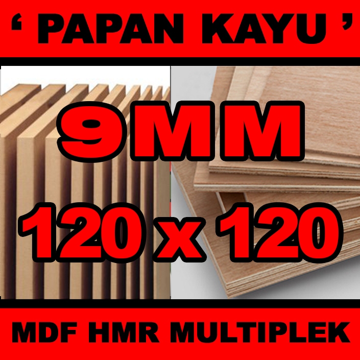 9mm thick multiplex mdf board measuring 120x120cm | Shopee Singapore