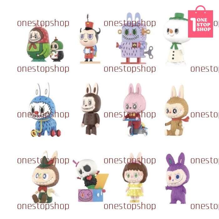 Pop Mart Labubu The Monsters Toys ELF Series Blind Box Collection ...