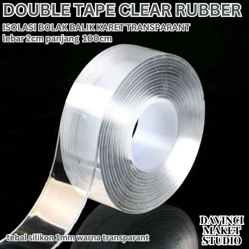 (Clear) Reversible Clear Silicone Adhesive Insulation - Double Side ...