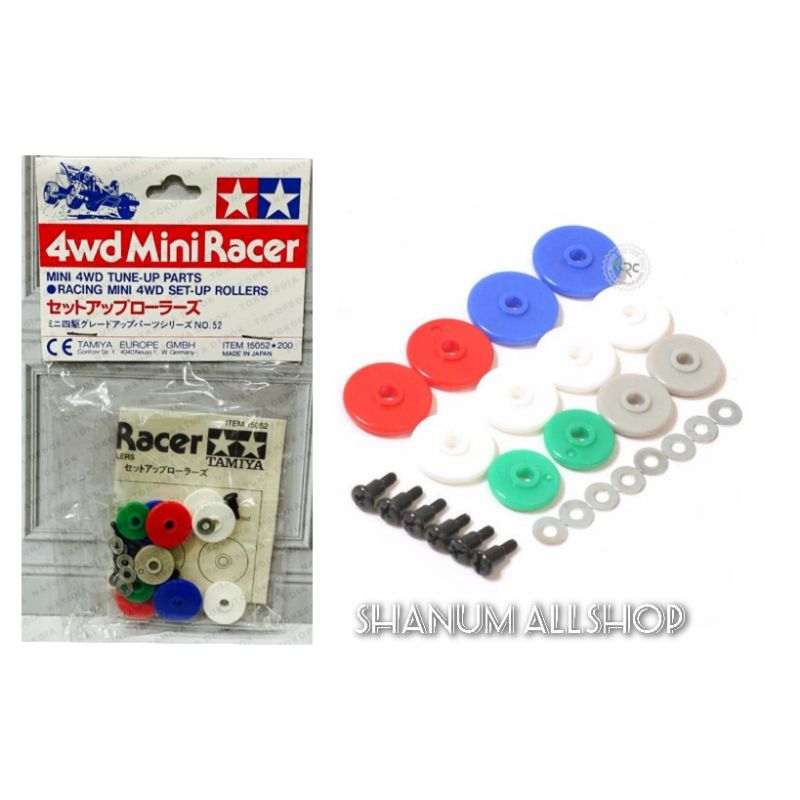 TAMIYA 15052 MINI 4WD SET-UP ROLLERS | Shopee Singapore