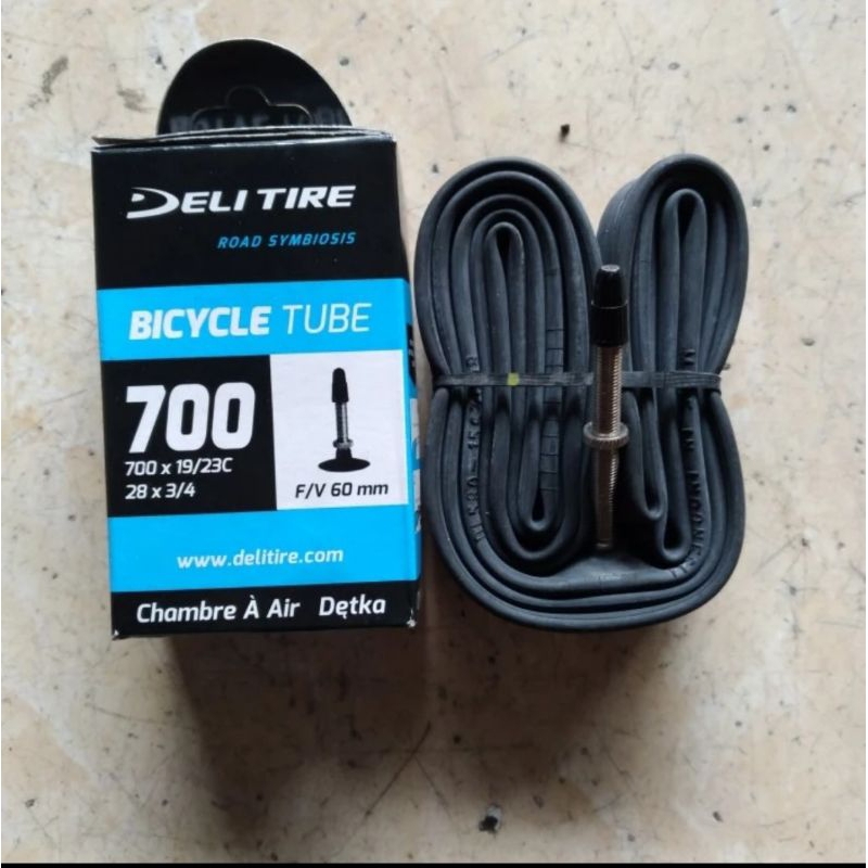 Bicycle inner tube 700c 700 x 19 19c 23 23c 700x23 700x23c DELI TIRE ...