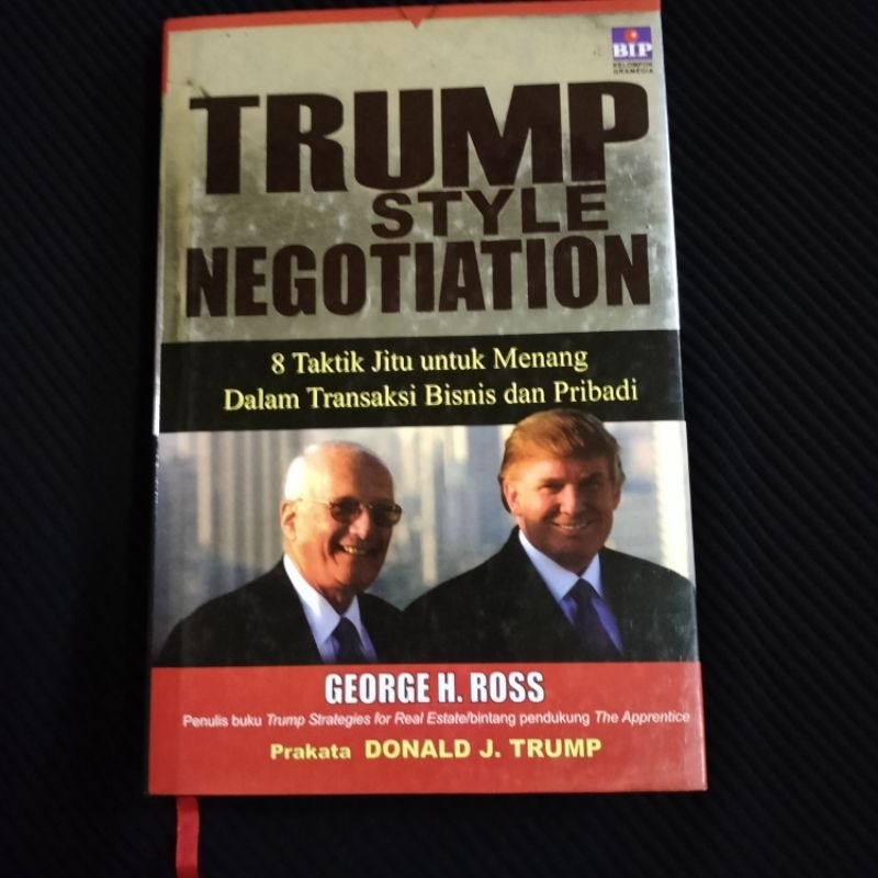 Original- trump style Negotiable- george h. ross | Shopee Singapore